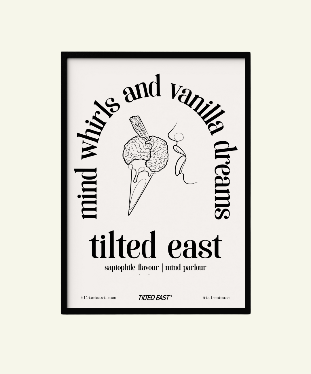 Sapiophile Flavour Poster – Tilted East